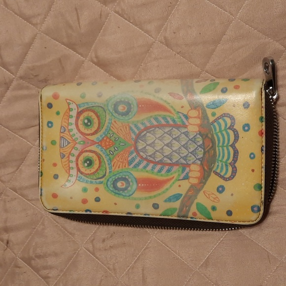 unbranded | Bags | Owl Zip Around Wallet | Poshmark